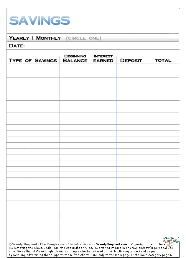Savings blank gif Savings blank gif